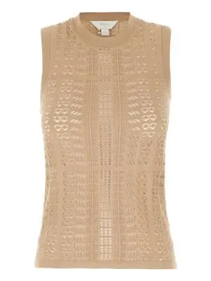 MALO MALO Sleeveless Knit Top
