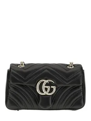 Gucci Gucci GG Marmont Small Shoulder Bag Black