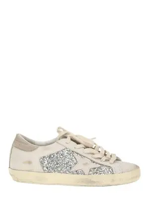 GOLDEN GOOSE Super Star Glitter Sneakers - Multicolor