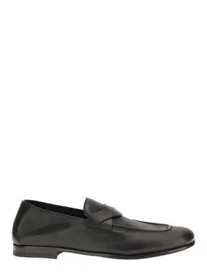 TOM FORD Gigi Loafers With Woven Strap - Black