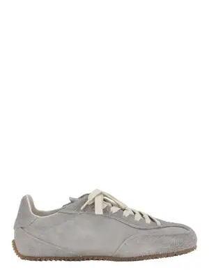 Axel Arigato Daze Runner Lace Up Suede Sneakers - Gray