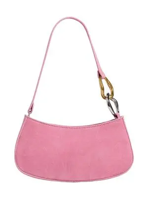 Staud Ollie Bag In Suede - Orchid