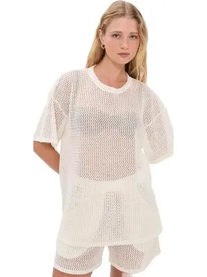 RIPLEY RADER RIPLEY RADER Crochet Fishnet Big Shirt