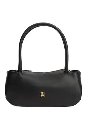 Tommy Hilfiger Logo-plaque Shoulder Bag - Black