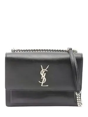 Saint Laurent 10s Sunset Chain Shoulder Bag - Black