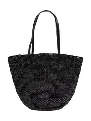 BY MALENE BIRGER By Malene Birger Mirabell Woven Shoulder Bag Black
