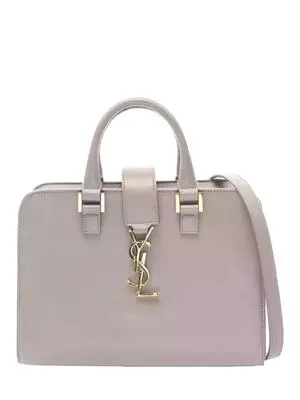 Saint Laurent 2000s Cabas Tote Bag - Grey