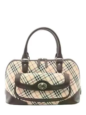 Burberry Nova Check Tote Bag - Neutrals