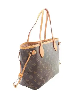 LOUIS VUITTON 2021 Pm Neverfull Monogram Tote Bag - Brown