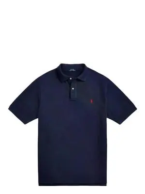 Polo Ralph Lauren Ribbed Pony Cotton Shirt Blue