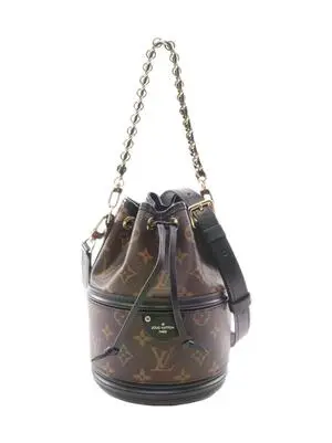 LOUIS VUITTON Monogram Kanoe Handbag - Brown