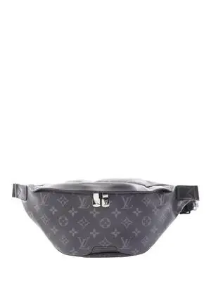 LOUIS VUITTON Monogram Eclipse Discovery Belt Bag - Grey