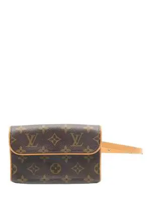 LOUIS VUITTON Monogram Florentine Belt Bag - Brown