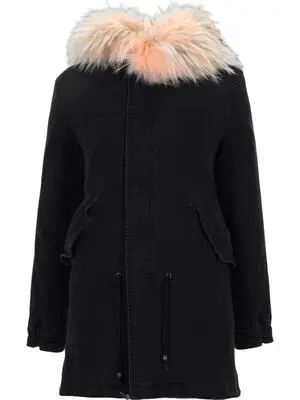 Mr & Mrs Italy Parka With Fur Trim - Multicolour