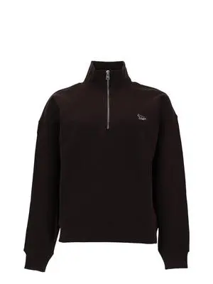 Maison Kitsuné Baby Fox Zip-up Sweatshirt - Brown