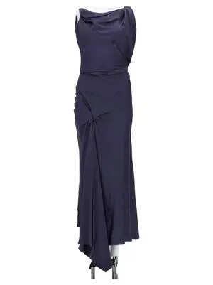 Victoria Beckham Posy Midi Dress - Blue