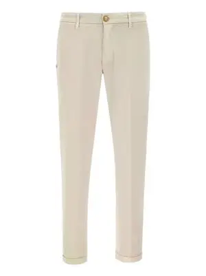 RE-HASH Mucha Slim-fit Chinos Trousers - Neutrals