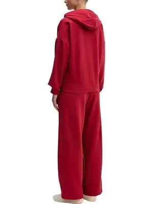 Adidas Logo Detail Tracksuit - Red