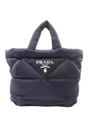 Prada Re-nylon Quilted Tote Bag - Grey