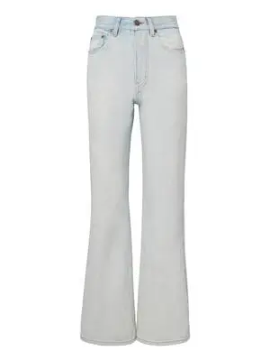 Chloé Chloé Faded Wide-Leg Jeans Blue
