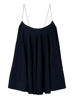 Jacquemus Voile Open-back Jersey Top - Blue