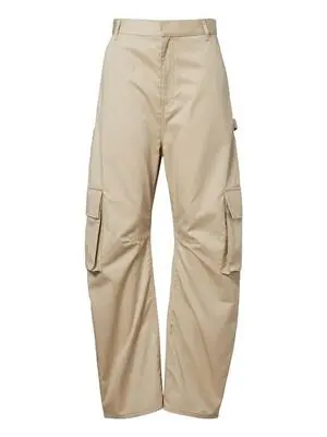 Balenciaga Cotton Cargo Pants - Beige