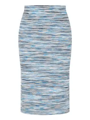 MISSONI M Missoni Striped Print Pencil Skirt