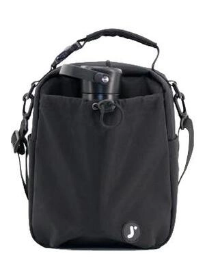 J WORLD J World Cole Insulated Lunch Bag With Adjustable Strap Black