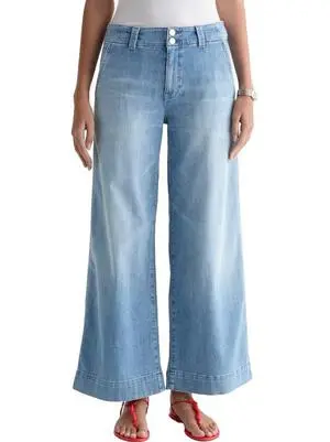 Ag Stella Ankle Wide Leg Trouser Jeans - Flight