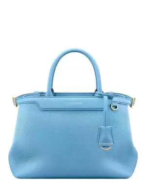 MAISON DE SABRE Palais Medium Leather Tote Bag - Blue