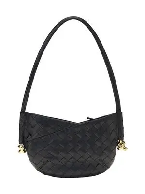 BOTTEGA VENETA Bottega Veneta Mini Solstice Woven Leather Shoulder Bag