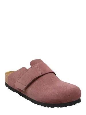 BIRKENSTOCK BIRKENSTOCK Loma Suede Leather Clogs Pepper