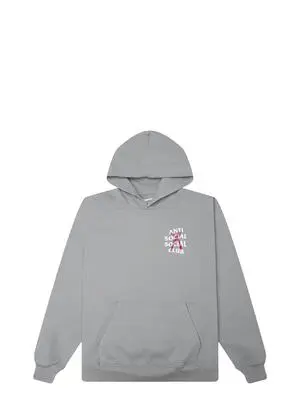 ANTI SOCIAL SOCIAL CLUB Cancelled' Hand Painted Hoodie - Grey