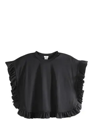 COMME DES GARÇONS NOIR Comme Des Garçons Noir Frill Trim T-Shirt