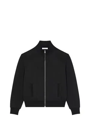 Givenchy Quilted Zipped Sweatshirt - Black