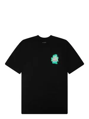 ANTI SOCIAL SOCIAL CLUB Thermal Flame Graphic T-shirt - Black