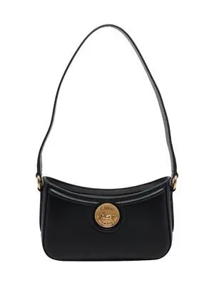 Chloé Horse Medal Shoulder Bag - Black