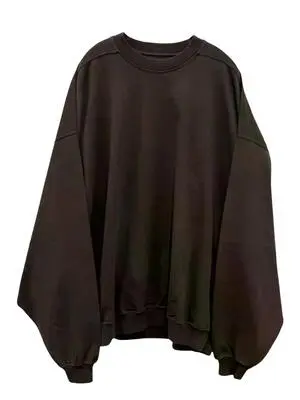 Rick Owens Oversized Jersey Sweater - Brown