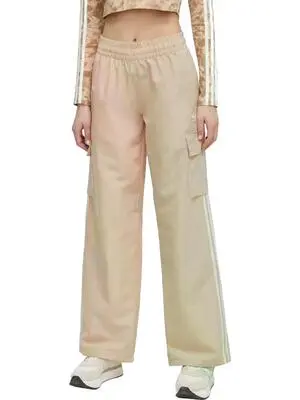 Adidas Adicolor 3-stripes Cargo Track Pants - Neutrals