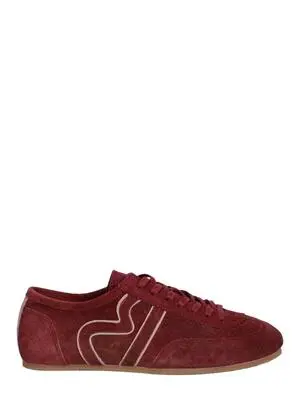 BILLI BI Lace-up Suede Sneakers - Red