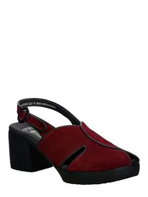 Fly London Buckle-fastening Slingback Pumps - Red