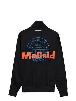 Adidas X Bad Bunny Dtmf Tour Madrid Firebird Track Jacket - Black