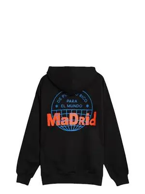 Adidas X Bad Bunny Dtmf Tour Madrid Hoodie - Black