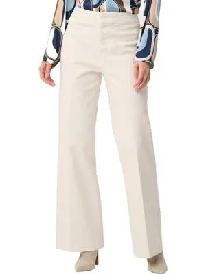 Joseph Ribkoff Stretch Denim High-rise Wide-leg Jeans - Birch