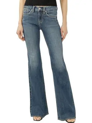 SILVER JEANS CO. Suki Flare Leg Jeans - Beverly