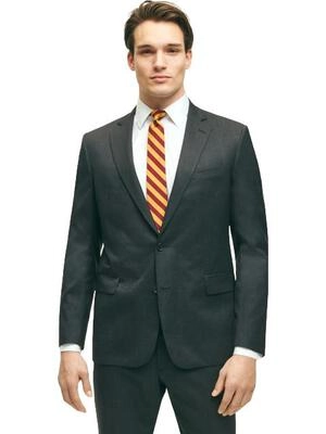 Brooks Brothers Classic Fit Wool 1818 Suit - Grey