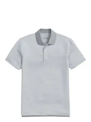 Brooks Brothers Performance Series Micro Stripe Jersey Polo Shirt - Grey