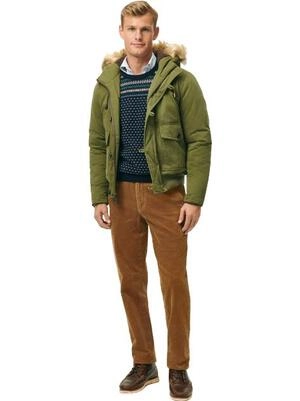 Brooks Brothers Down Bomber Jacket - Olive