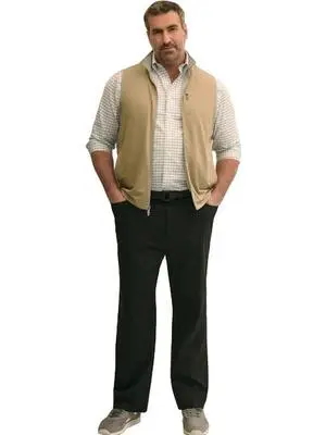 Brooks Brothers Performance Series Big & Tall Stretch 5-pocket Pants - Black
