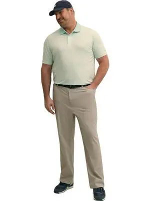 Brooks Brothers Performance Series Big & Tall Stretch 5-pocket Pants - Grey